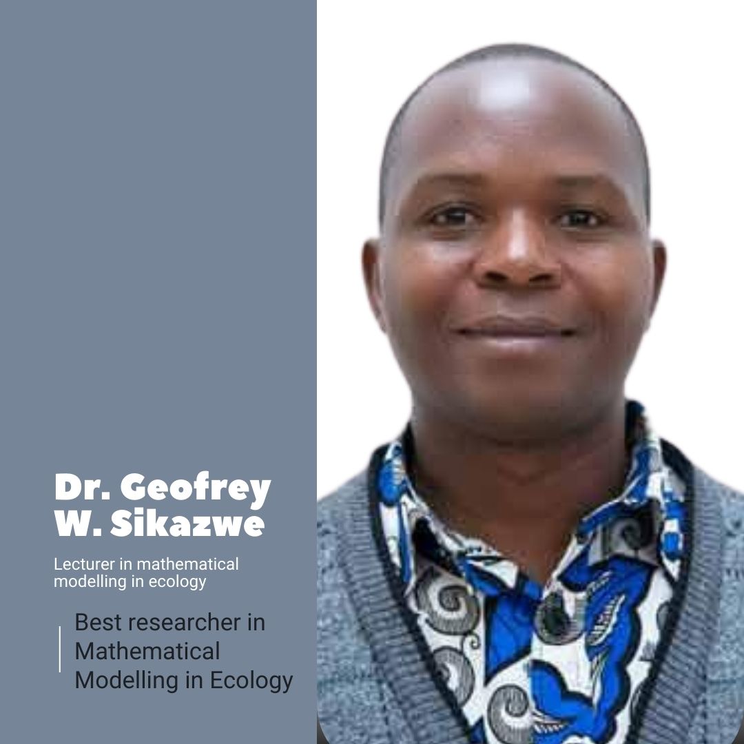 Award-winning researcher Dr. Geofrey Wingi Sikazwe recognized for contributions to ecology ...